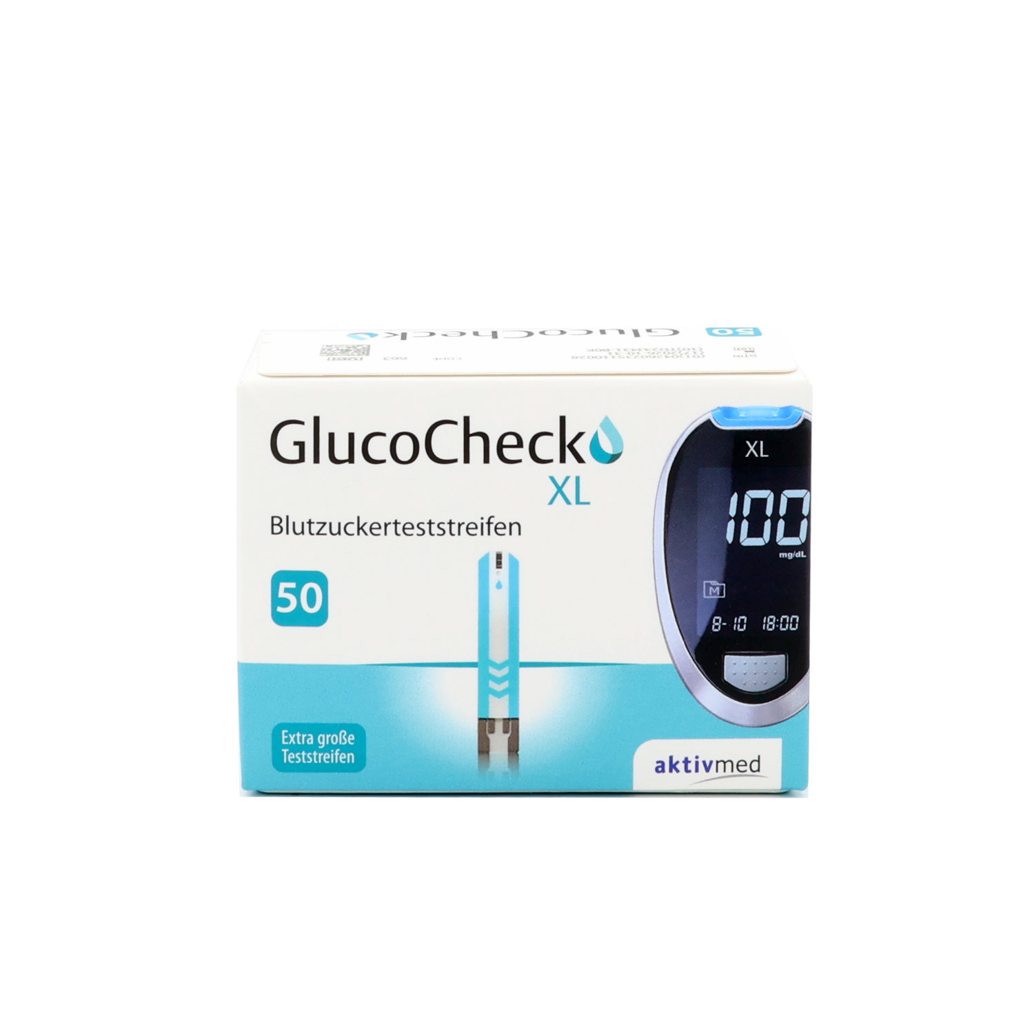 GlucoCheck XL Teststreifen | ohne Rezept | SW10246.1
